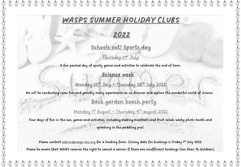 Holiday-club-flyer-2022 - WASPS